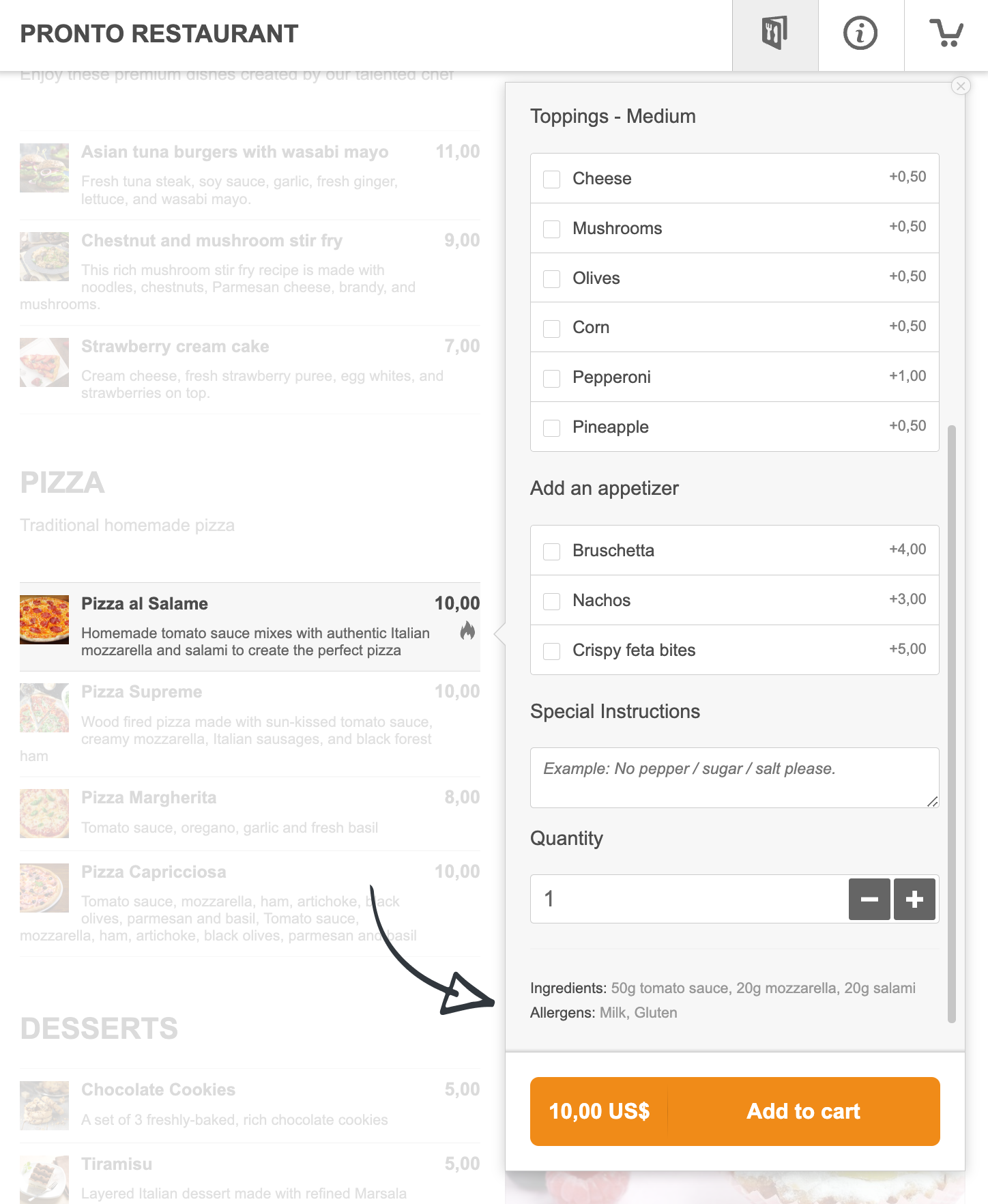 Menu Labeling Guide for Restaurants